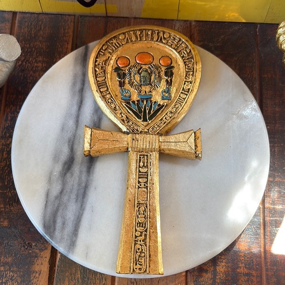 Accents | Ankh Egyptian Mirror Collectible Egypt God Religious Symbol ...